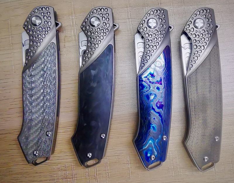 Writing Turning Flipping - Tuya Knife Titan The Kingsman v2