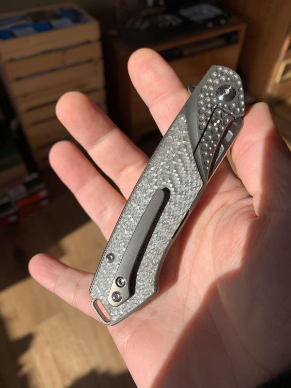 Writing Turning Flipping - Tuya Knife Titan The Kingsman v2