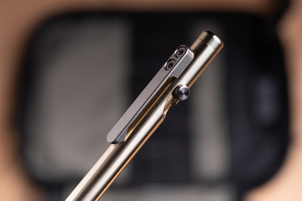 Writing Turning Flipping - Tactile Turn Slim Bolt Action Bronze (alter ...